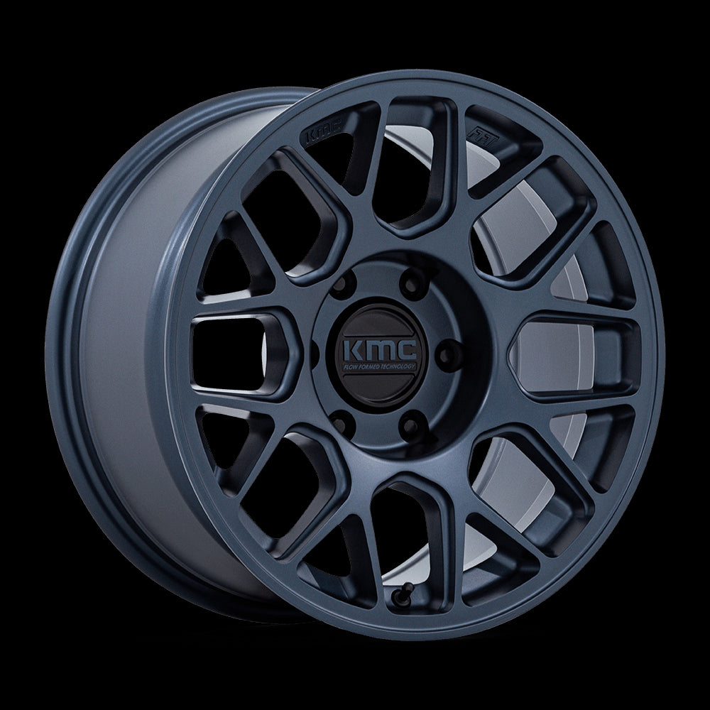 17X8.5 KMC KM730 Hatchet Matte Black 6x139.7 ET25 Wheel Rim ...
