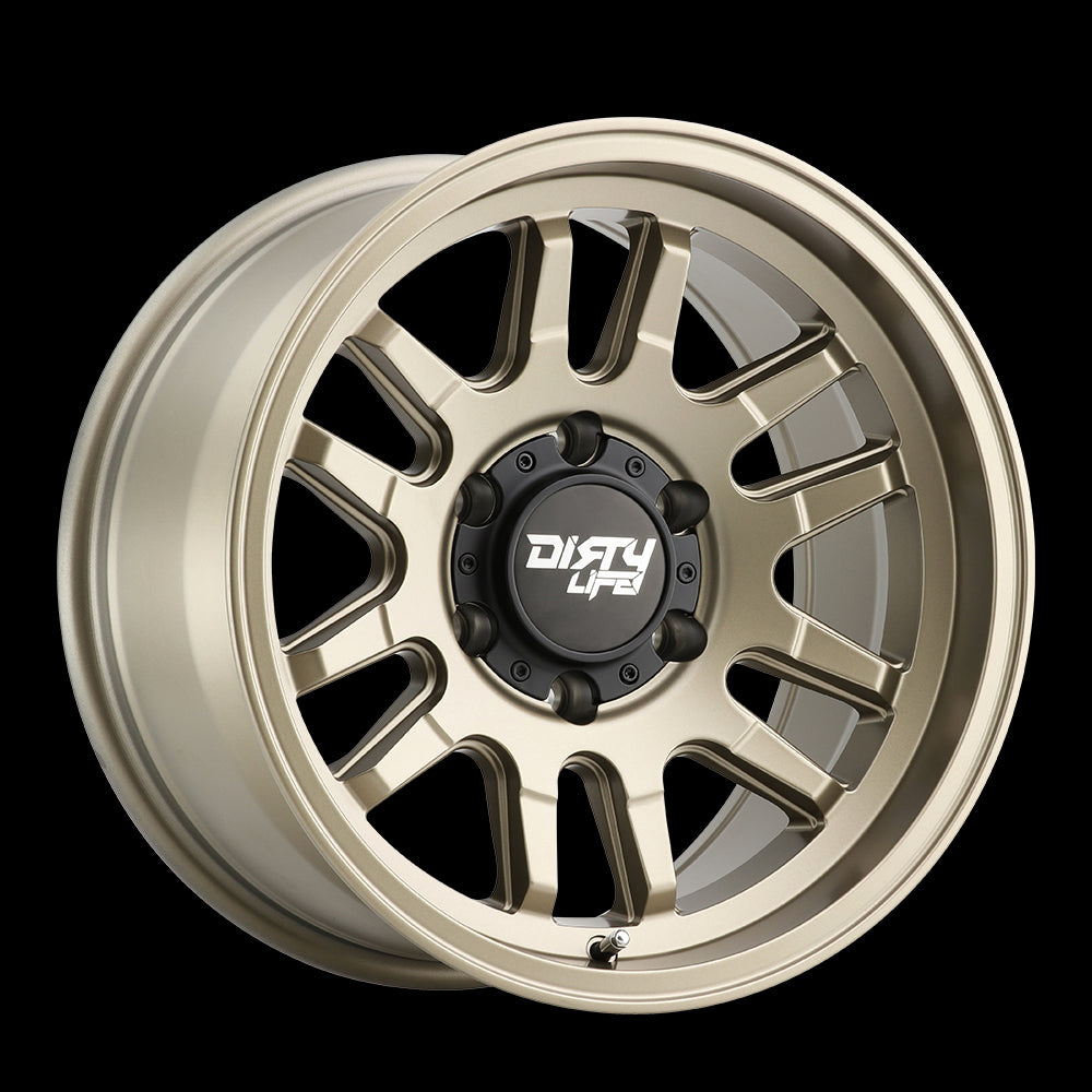 17x9 Dirty Life 9310 Canyon Satin Gold 6x135 ET0 Wheel Rim ...