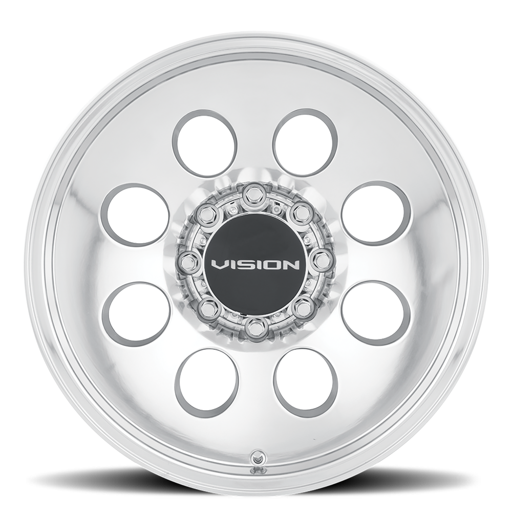 20X10 Vision Midway Polished 8x180 ET-25 Wheel Rim | Performance ...
