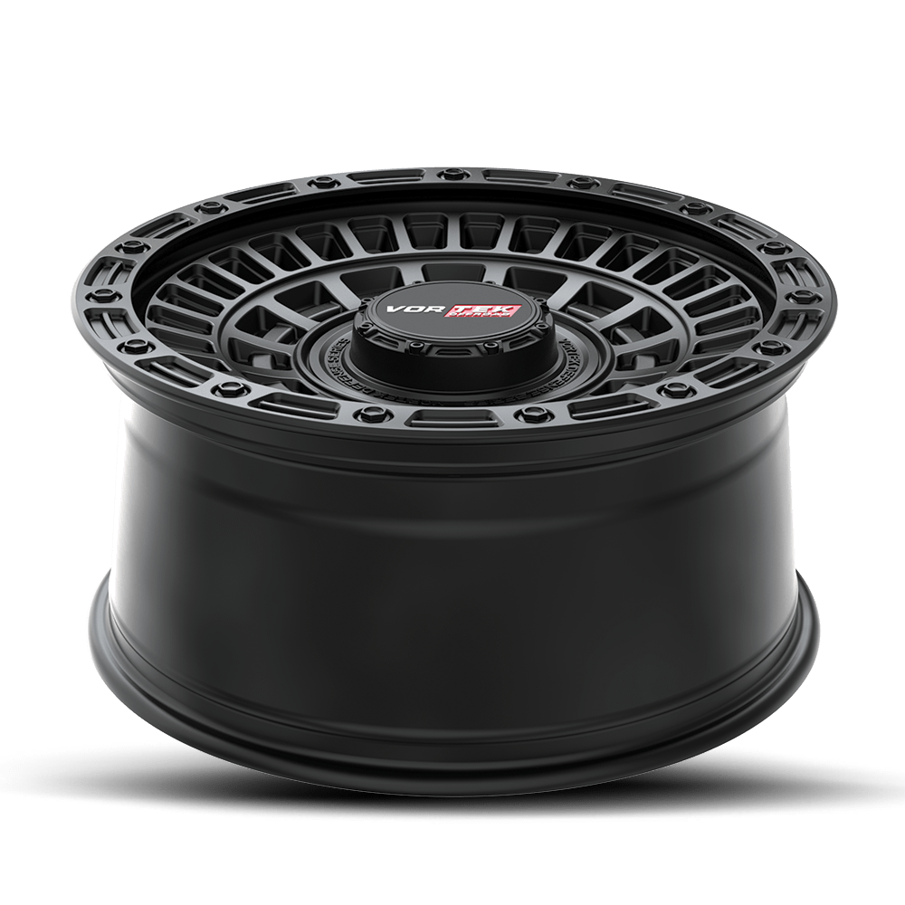 20x9.5 Vortek VRD-705 Convoy Matte Black BLANK ET-12 CB78.1 Wheel Rim ...