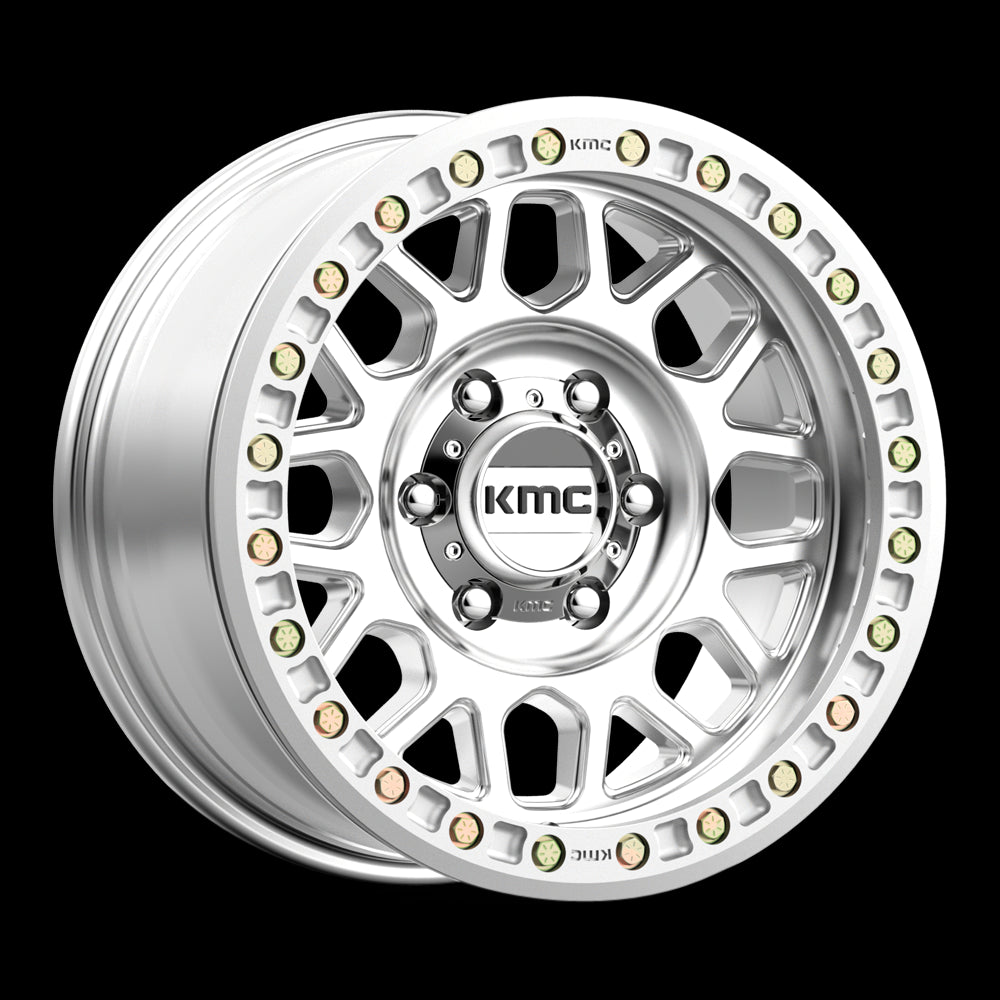 17X8.5 KMC KM234 Grenade DESERT Beadlock Machined 6X165.1 ET0 wheel/ri ...