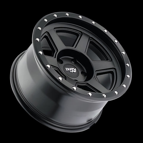 20x9 Dirty Life 9315 Compound Matte Black 6x139.7 6x5.5 ET-12 Wheel Ri ...