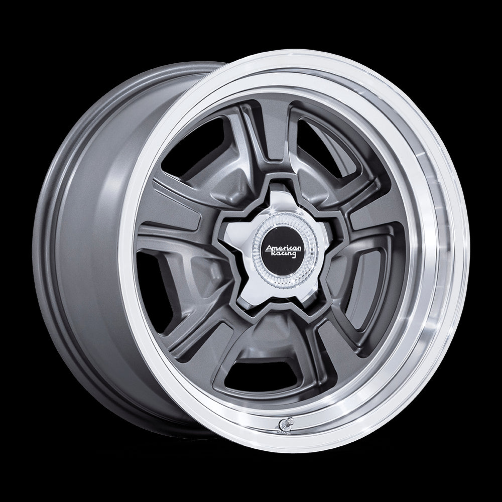 18X9 American Racing Vintage VN517 Marauder Anthracite 5x139.7 ET0 Whe ...