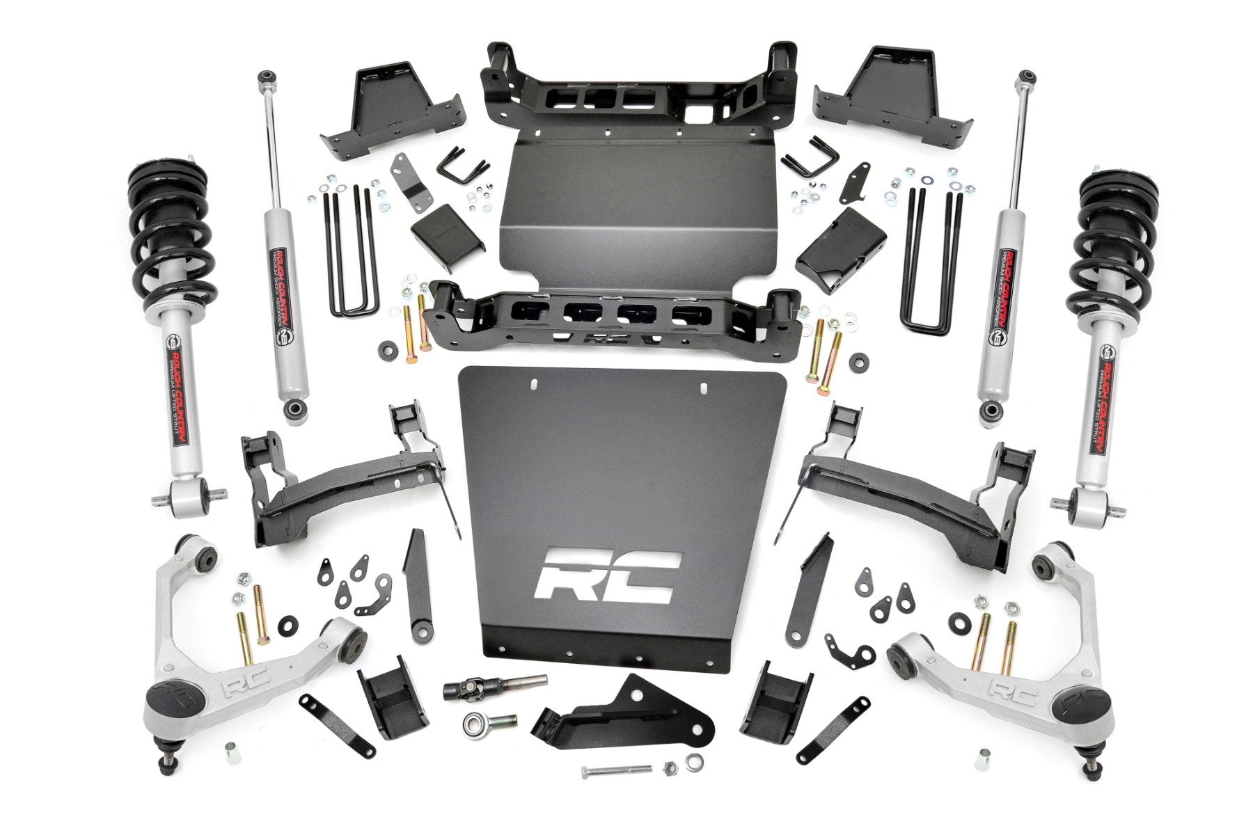 Rough Country 7" Lift Kit For Chevy GMC 1500 16-18 | Performance ...
