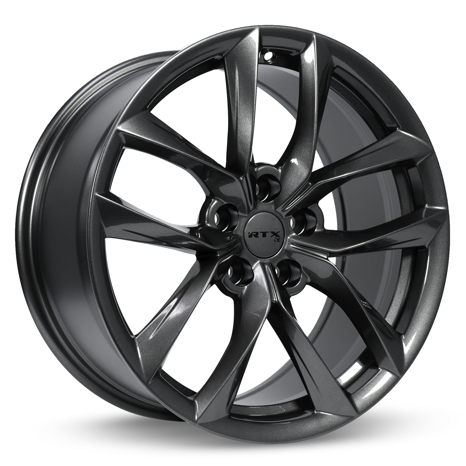 18x8.5 RTX Spider Gunmetal 5x114.3 ET35 wheel/rim | Performance Discounters
