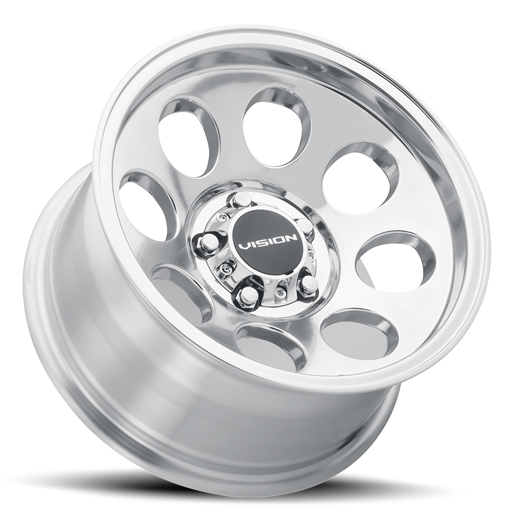 17X9 Vision Midway Polished 5x127 5x5 ET-12 Wheel Rim | Performance ...