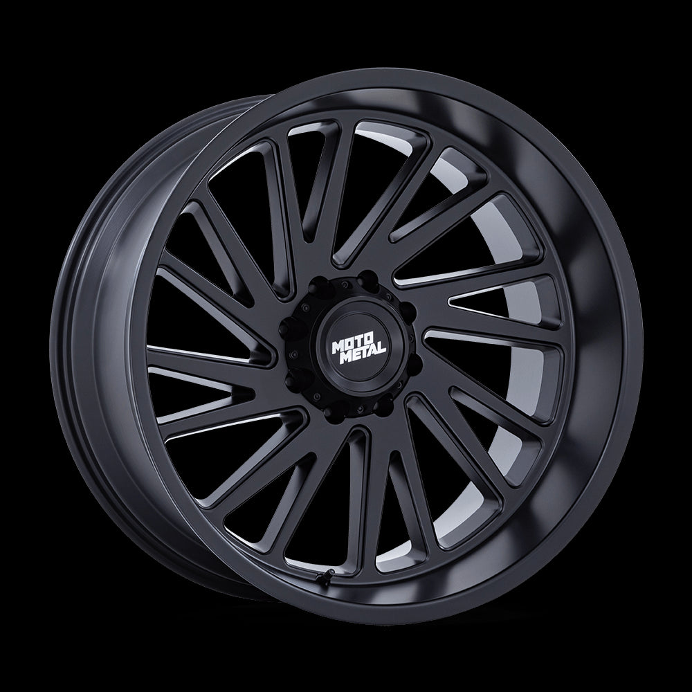 22X12 Moto Metal MO811 Combat Matte Black 8X165.1 8X6.5 ET-44 Wheel Ri ...
