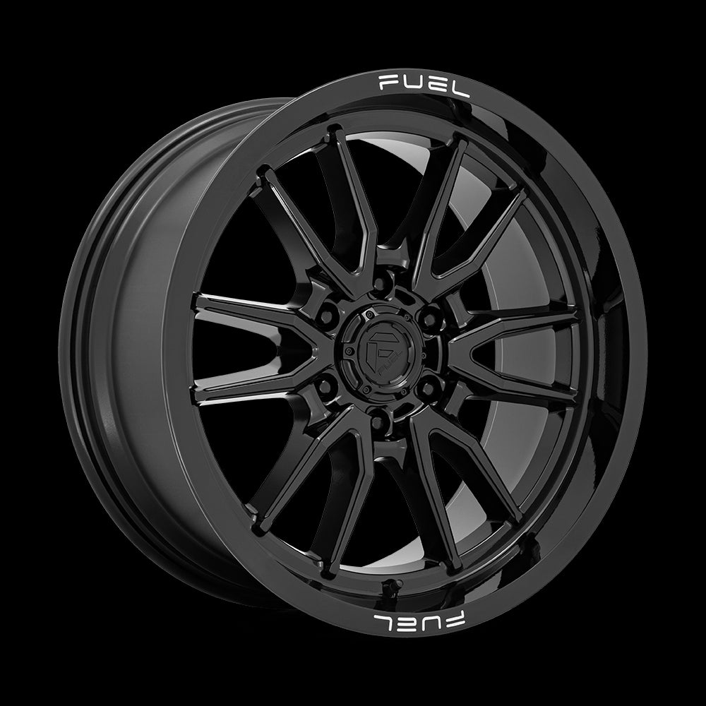 20X9 Fuel D760 Clash Gloss Black 6X139.7 ET1 wheel/rim | Performance ...