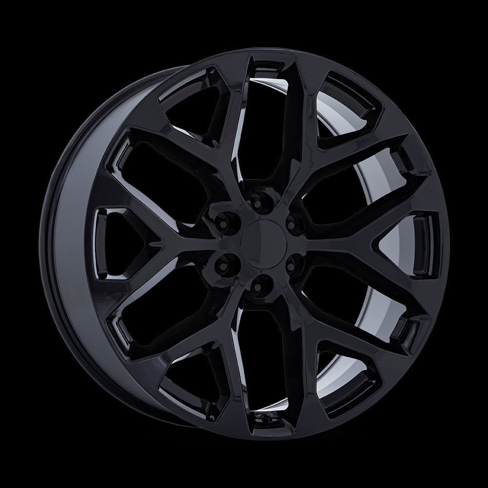 24X10 Performance Replicas PR177 Gloss Black 6X139.7 ET24 wheel/rim ...