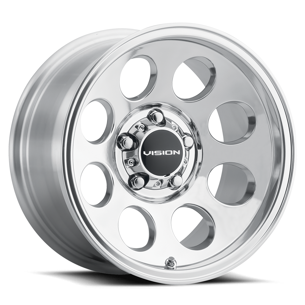 16X8 Vision Midway Polished 5x127 5x5 ET0 Wheel Rim | Performance ...