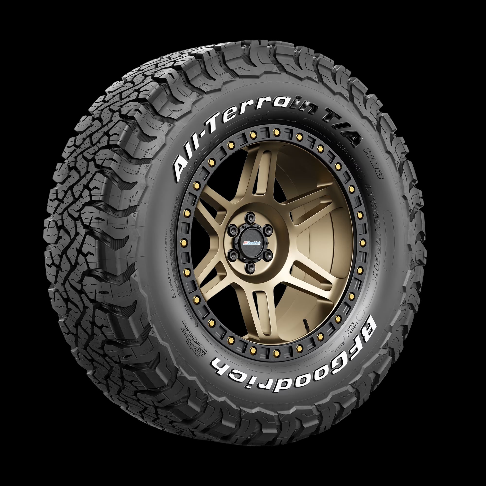 255/75R17 BF Goodrich All Terrain TA KO3 111S RWL C 255 75 17 2557517 | Performance Discounters