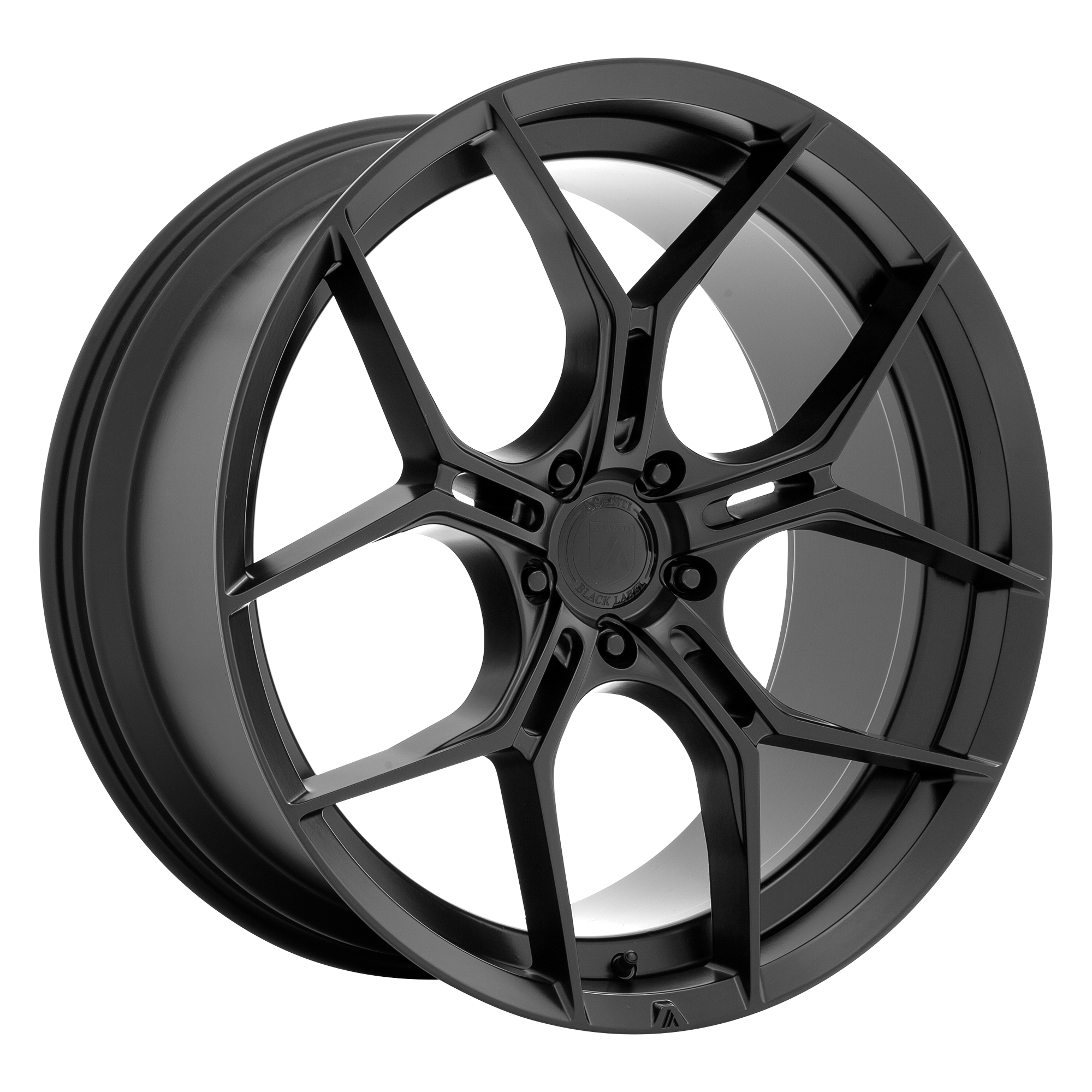 22X9 Asanti Black ABL-37 MOnarch Satin Black 5X120 ET32 Wheel Rim ...