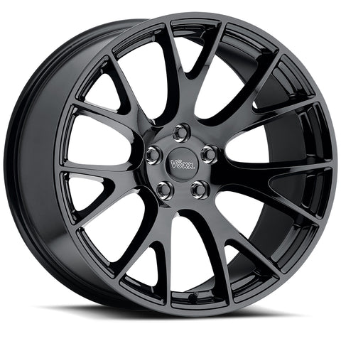 20x10.5 Replica Hellcat Gloss Black 5x115 ET25 wheel/rim – Performance ...
