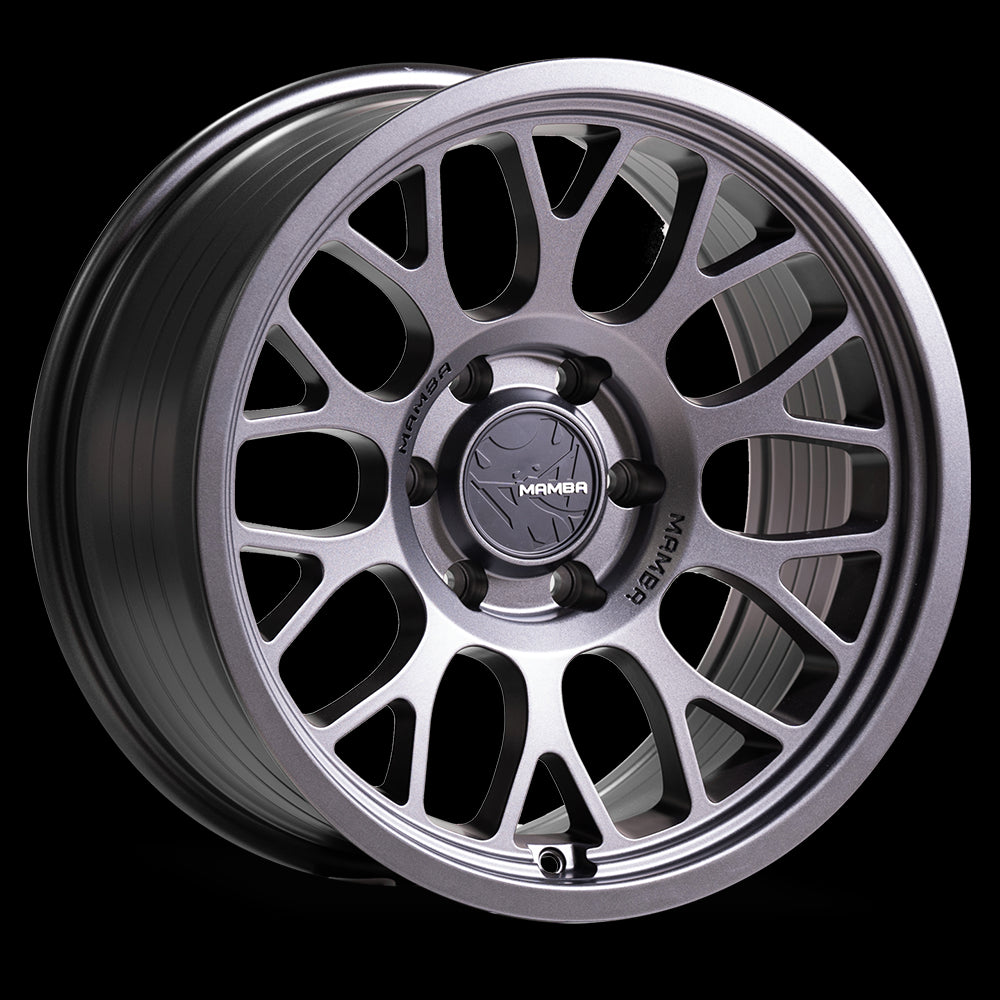 18x8 Mamba M28 Satin Black 5x114.3 5x4.5 ET35 Wheel Rim | Performance ...