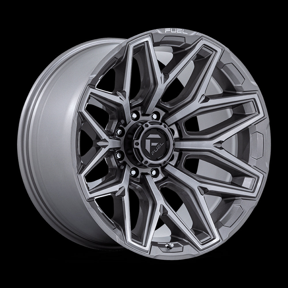 20x10 Fuel Off-Road FLUX Platinum Wheel 8x170 ET-18 CB125.1 ...