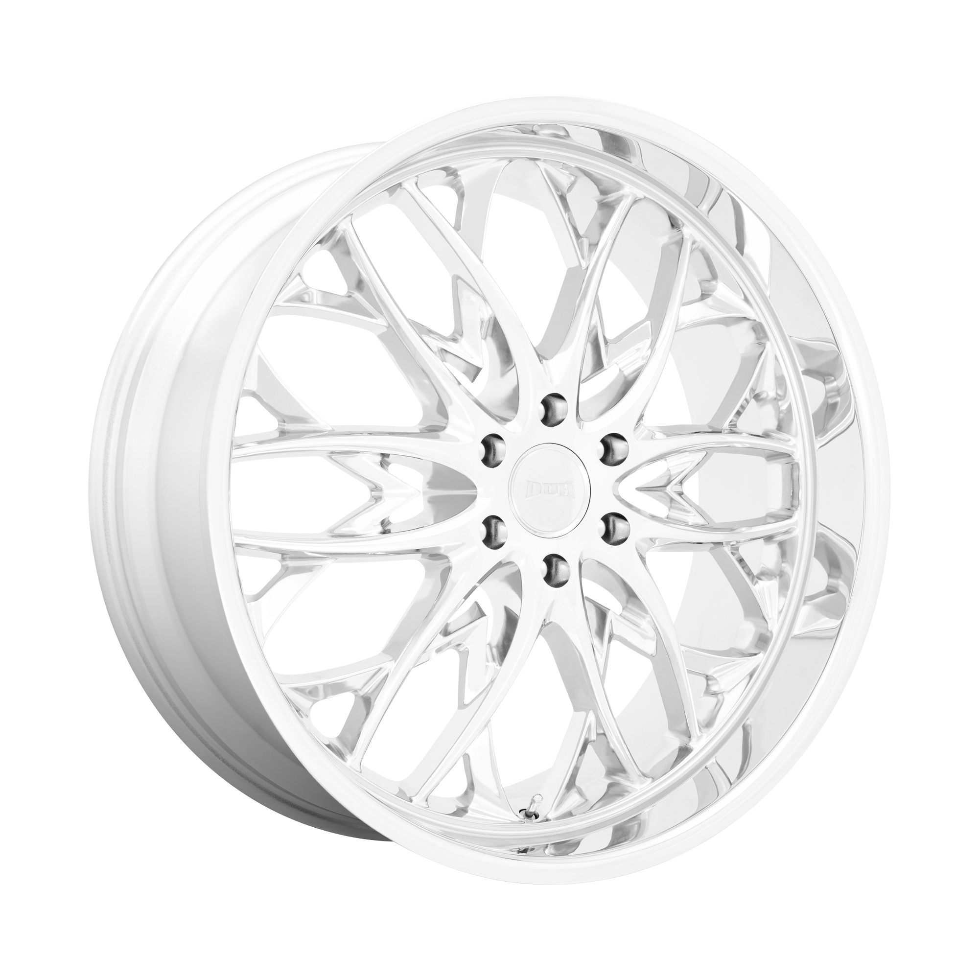 24X10 DUB S262 OG Chrome 6X139.7 ET25 wheel/rim | Performance Discounters