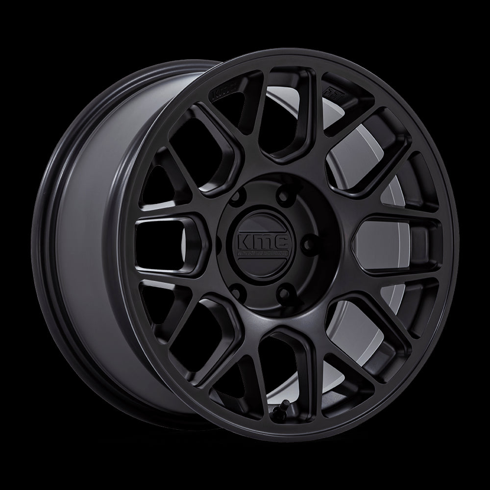 17X8.5 KMC KM730 Hatchet Matte Black 6x135 ET25 Wheel Rim | Performance ...