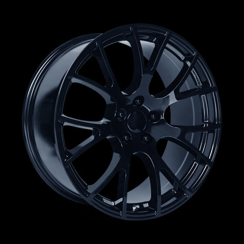 20X10.5 Performance Replicas PR161 Gloss Black 5X115 ET25 Wheel Rim ...