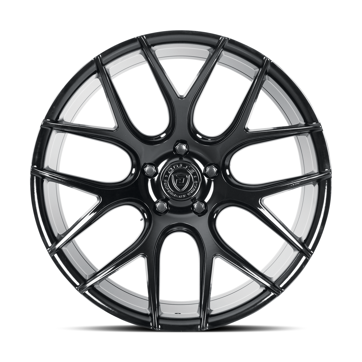 20x10 Dolce Performance MONZA Gloss Black Wheel 5x120 ET40 CB72.56 ...