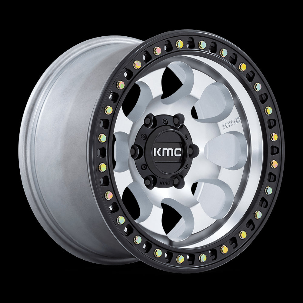 18X9 KMC KM550 Riot SBL Machined 6X139.7 6X5.5 ET18 Wheel Rim ...