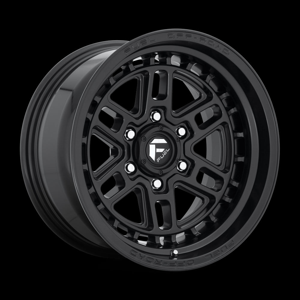 17X9 Fuel D667 NITRO Matte Black 6X139.7 ET-12 wheel/rim | Performance ...