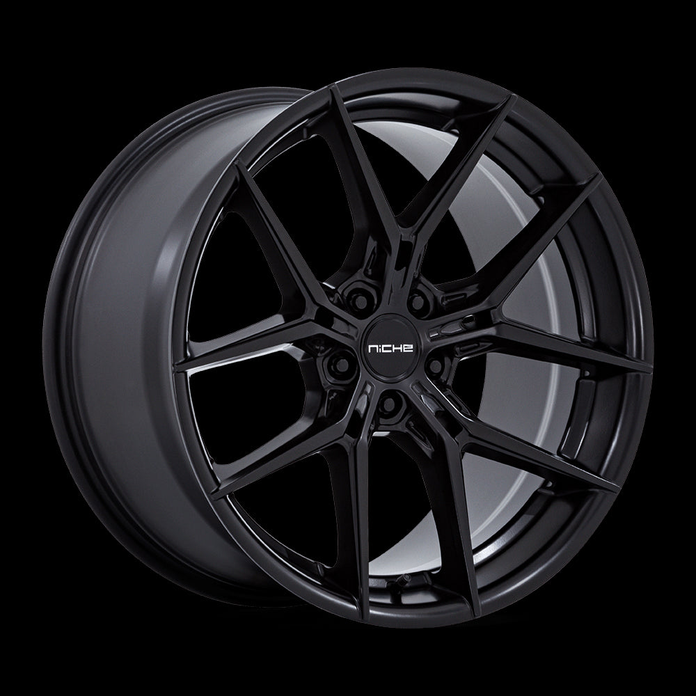 20X11 Niche NC279 Prodigy 5 Matte Black 5x120 ET43 Wheel Rim ...