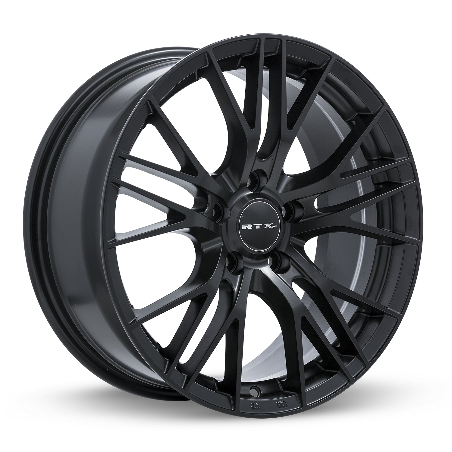 18x8 RTX Vertex Satin Black 5x114.3 ET40 wheel/rim | Performance ...