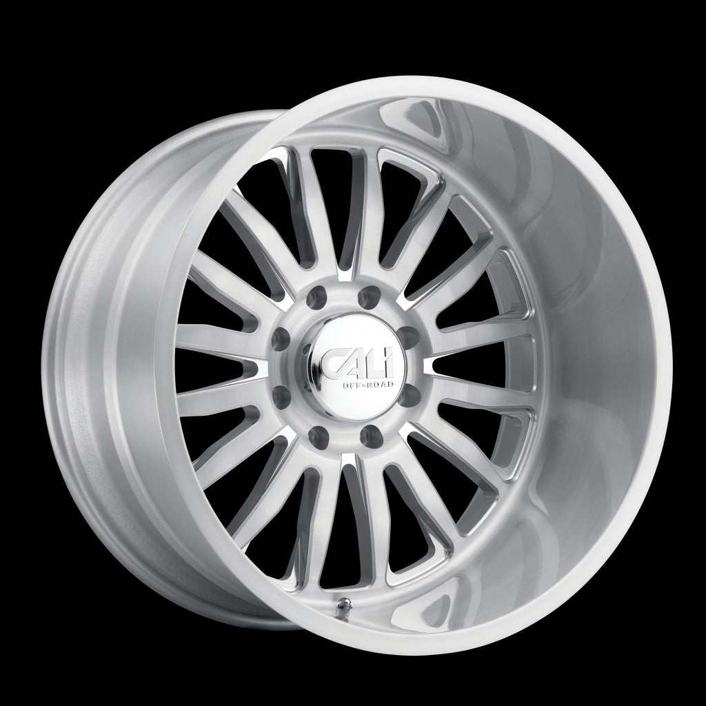 20X10 Cali Off-Road Summit Brushed Wheel/Rim 5x127 ET-25 9110-2173BGC ...