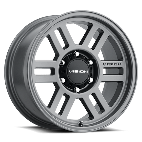 17x9 Vision 355 Manx 2 Overland Satin Grey 5x150 ET0 Wheel Rim ...