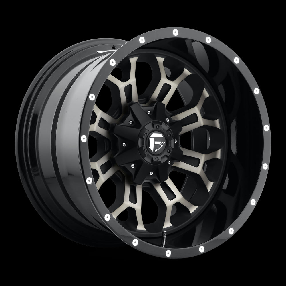 18X9 Fuel D561 CRUSH GL-MACH-DDT 6X120/6X139.7 ET19 wheel/rim ...