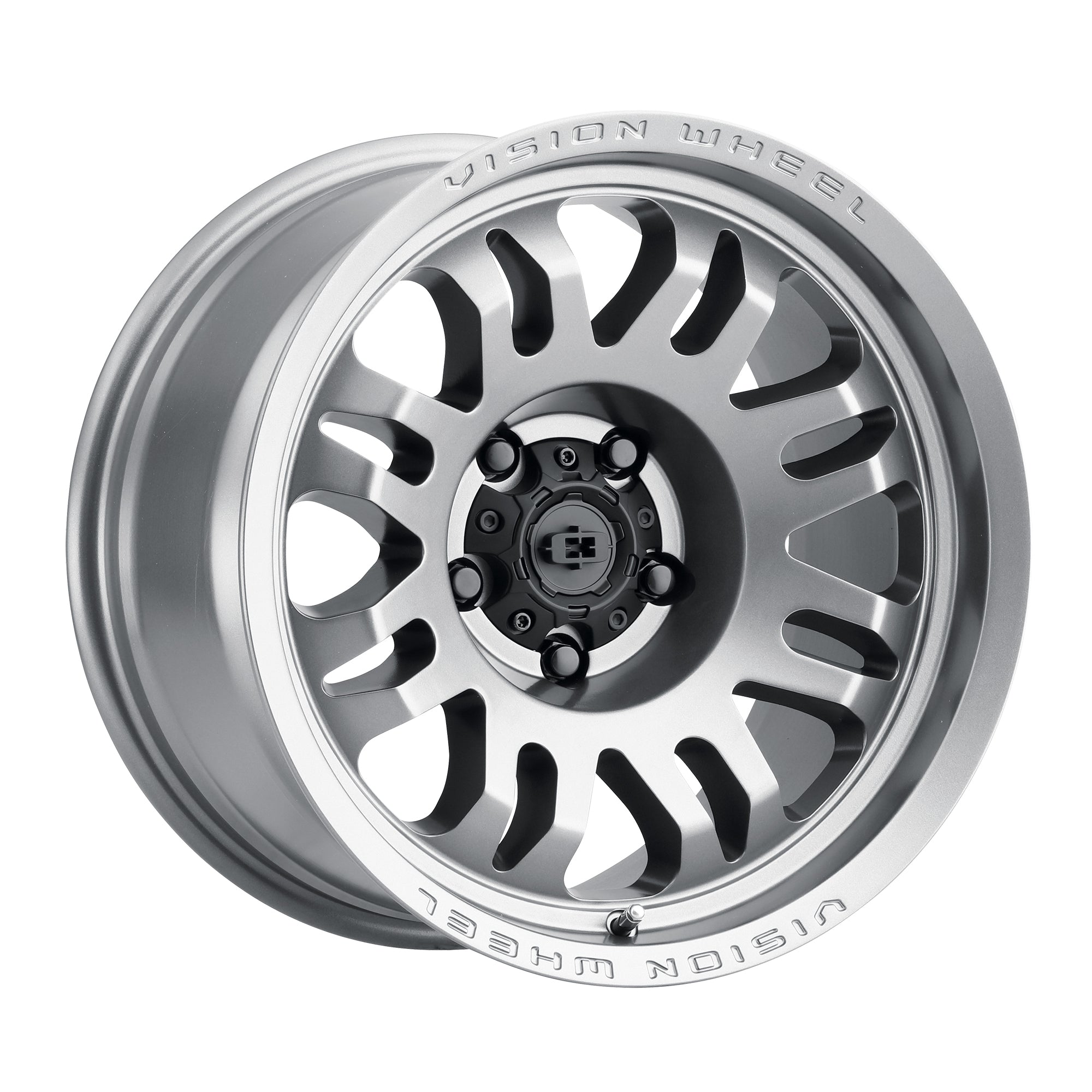 18x9.5 Vision 409 Inferno Satin Grey 6x139.7 6x5.5 ET-18 Wheel Rim ...