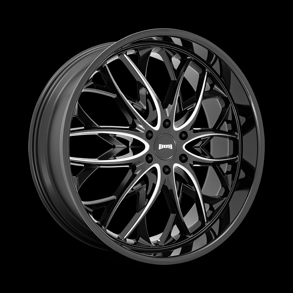 26X10 DUB S263 OG Gloss Black Milled 6X139.7 ET25 wheel/rim ...