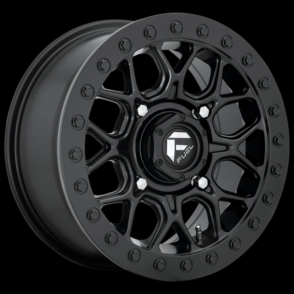 15X7 Fuel UTV D916 TECH Beadlock Matte Black 4X137 ET38 wheel/rim ...