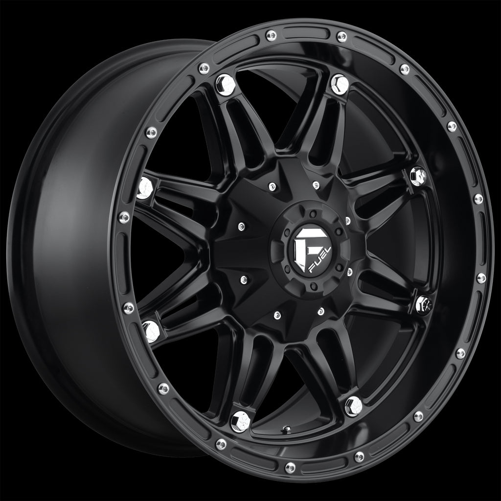 18X9 Fuel D531 HOSTAGE Matte Black 5X114.3/5X127 ET-12 wheel/rim ...